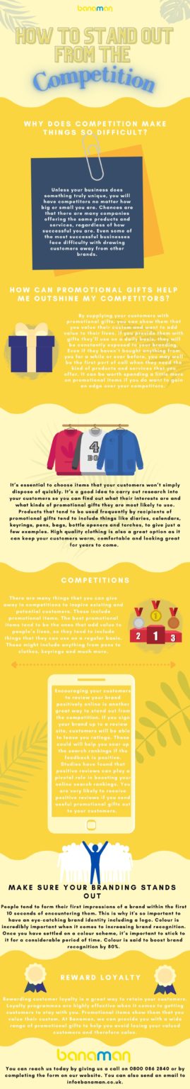 How to stand out from the competition [Infographic] - Banaman